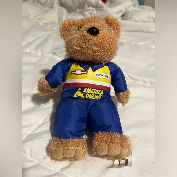 Nascar | Toys | Vintage Jeff Green Nascar 99s Bear 30 Plush 7 Aol ...